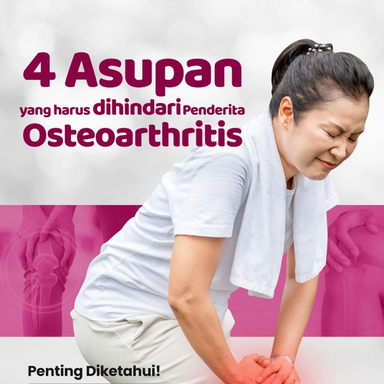4 Asupan yang harus dihindari penderita Osteoarthritis