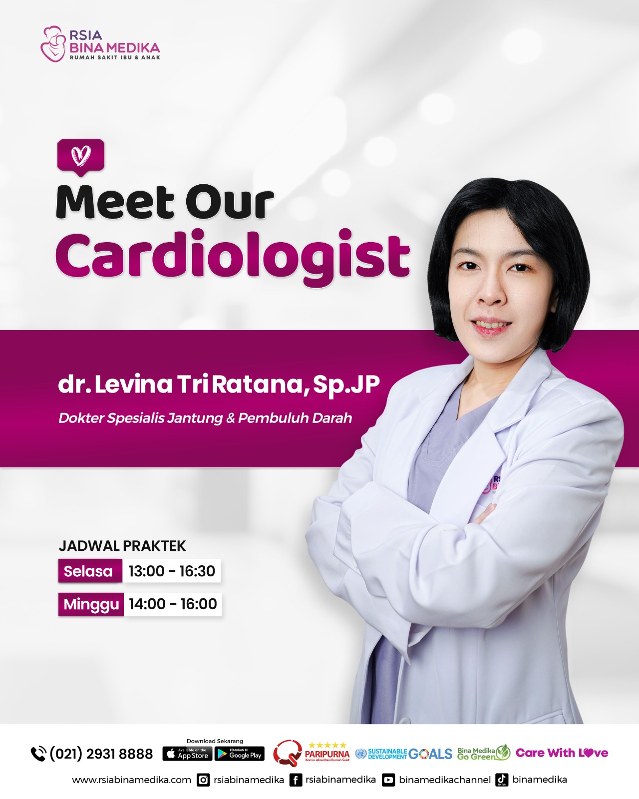 Waspada Jantung Koroner, Ketahui Penyebab, Mencegah dan Cara Mengobatinya - RSIA BINAMEDIKA