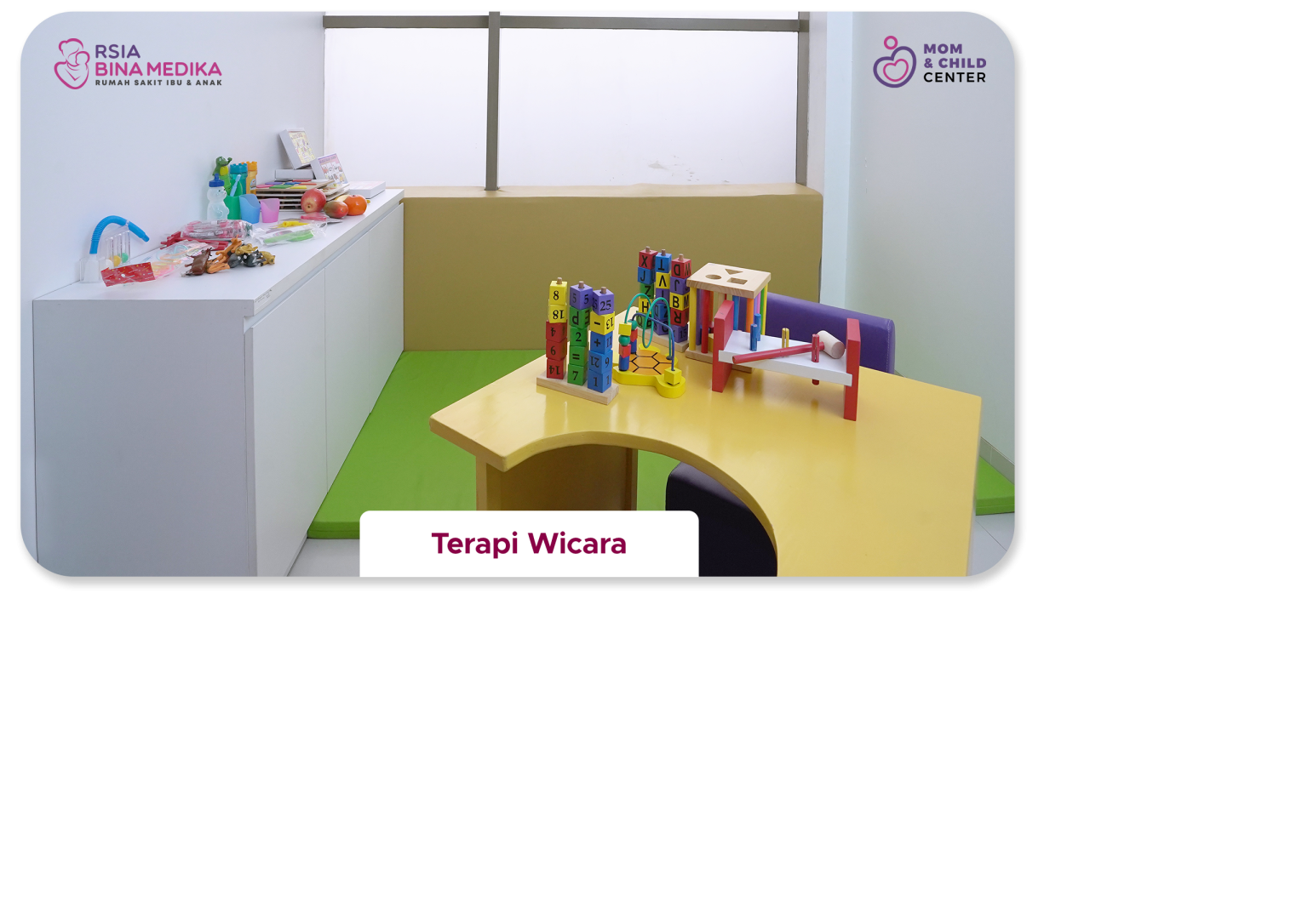 TK-Terapi Wicara - RSIA BINAMEDIKA