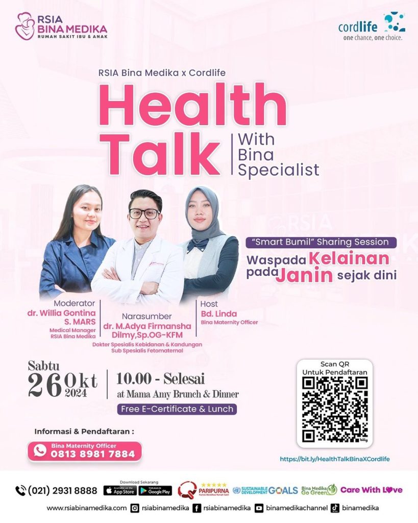 Health Talk RSIA Bina Medika - RSIA BINAMEDIKA